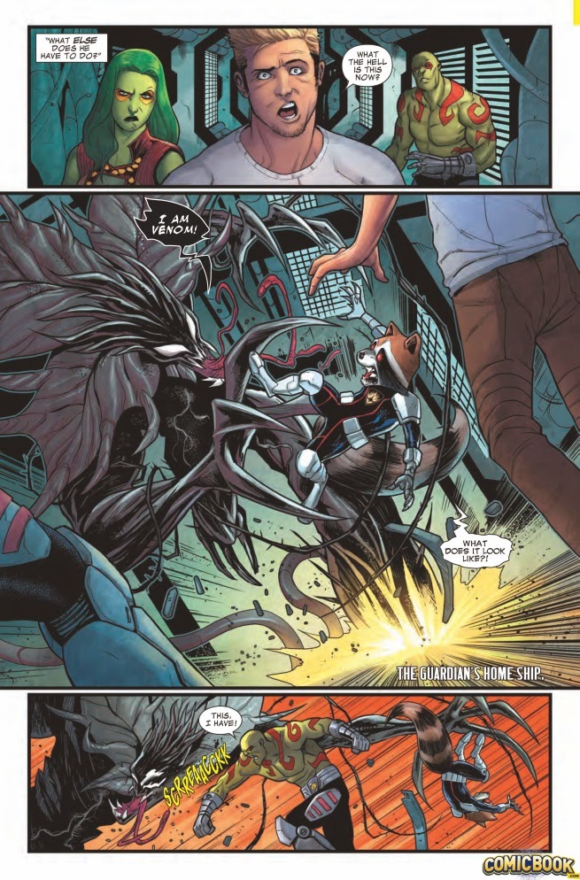 The Venom Site: guardians of the galaxy 22 preview