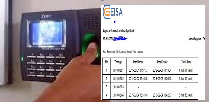 Cara Download Hasil Absen Fingerprint Yang Benar - Biologizone