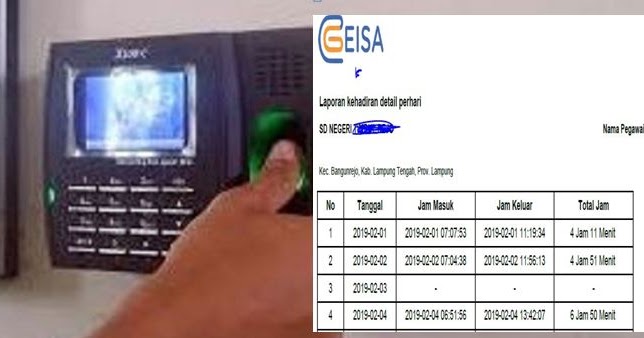 Cara Download Hasil Absen Fingerprint Yang Benar - Biologizone