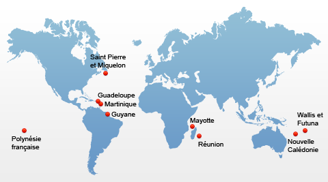 BIENVENUES EN FRANCE: La France d'outre-mer