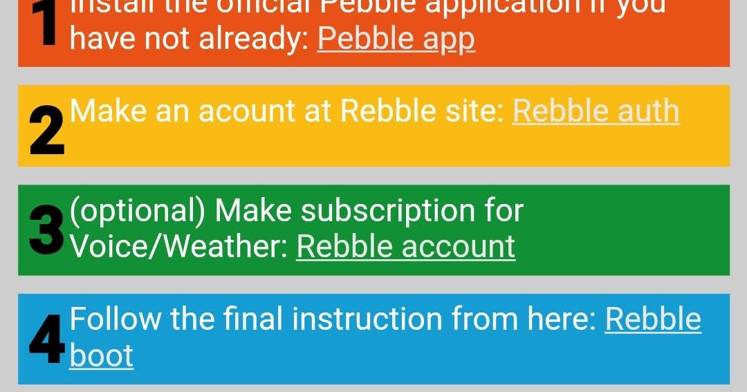 페블워치 레블로 환생시키기 - It's rebble time!