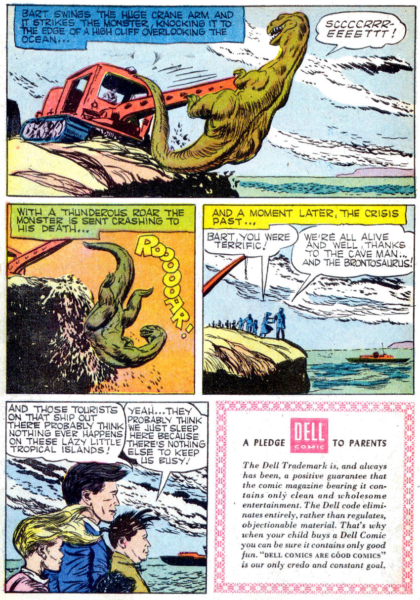 Pappy's Golden Age Comics Blogzine: Number 1160: Jesse Marsh's Dinosaurus!