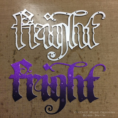 Vintage Muse: A Ghoulish Fright Halloween Card...