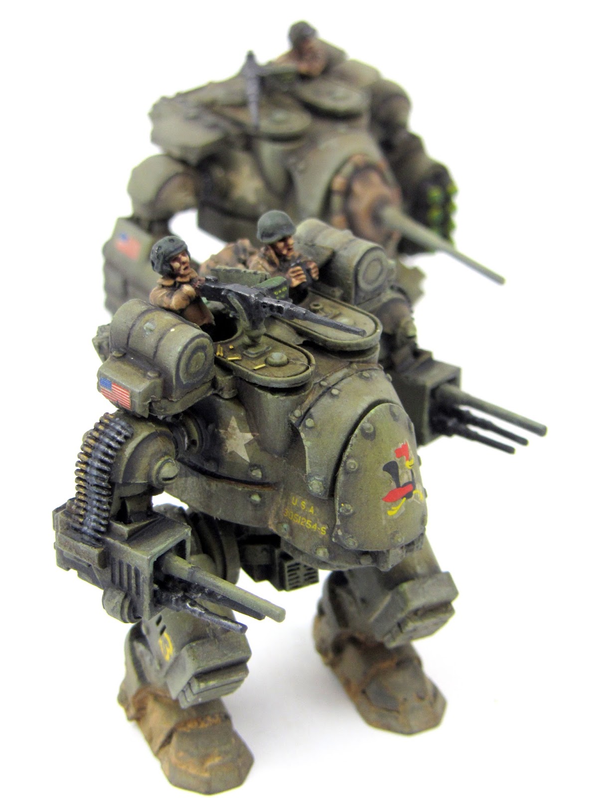 Troop of Shewe: The Historical Painting Service.: 15mm USA Walkers ...