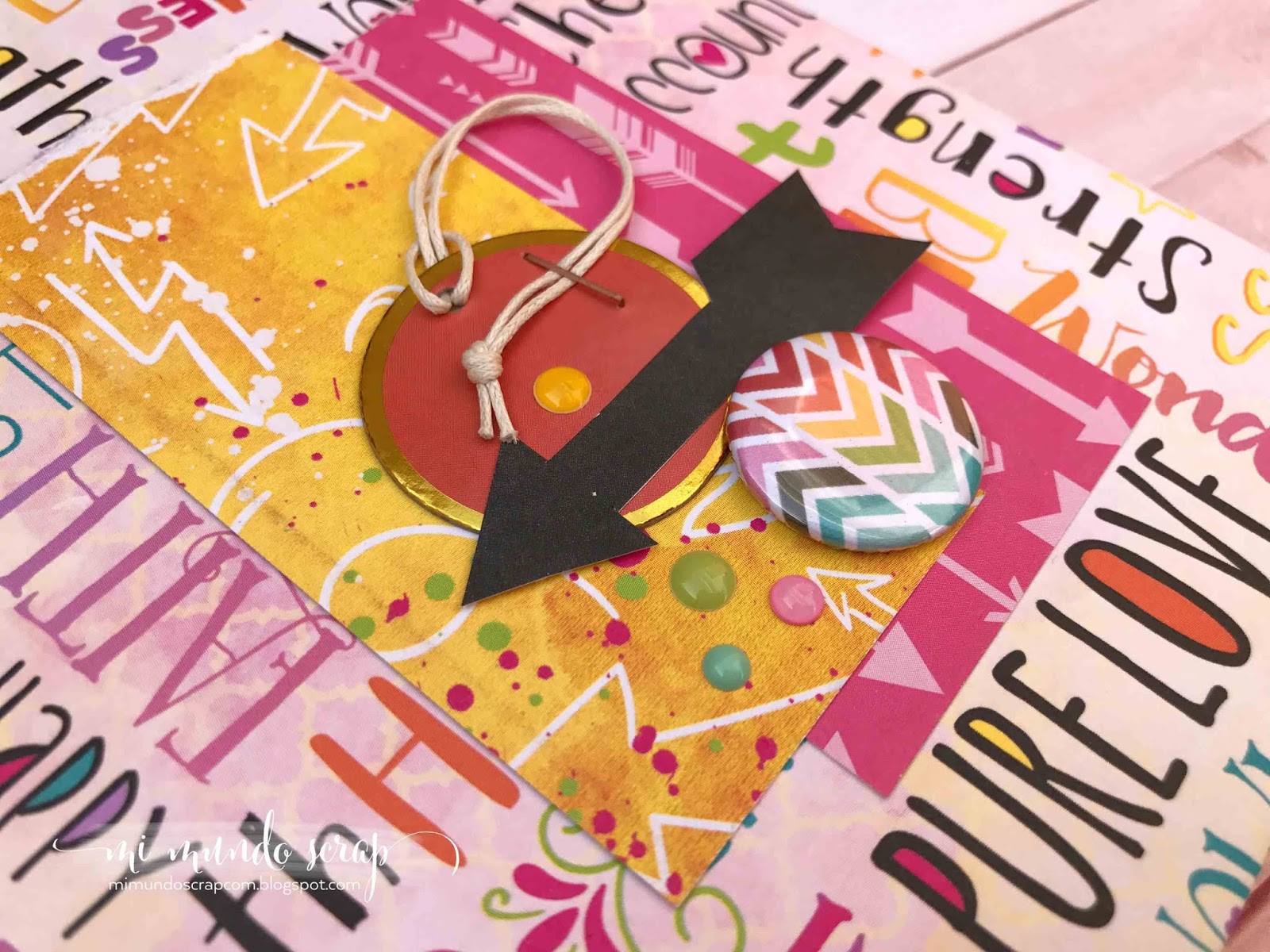 LIBRETA TEXTOS - MI MUNDO SCRAP