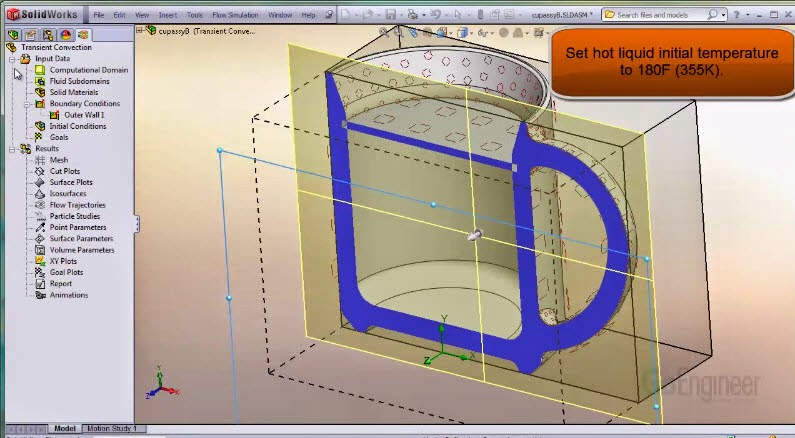 SolidWorks Flow Simulation - Transient Natural Convection - SolidWorks ...