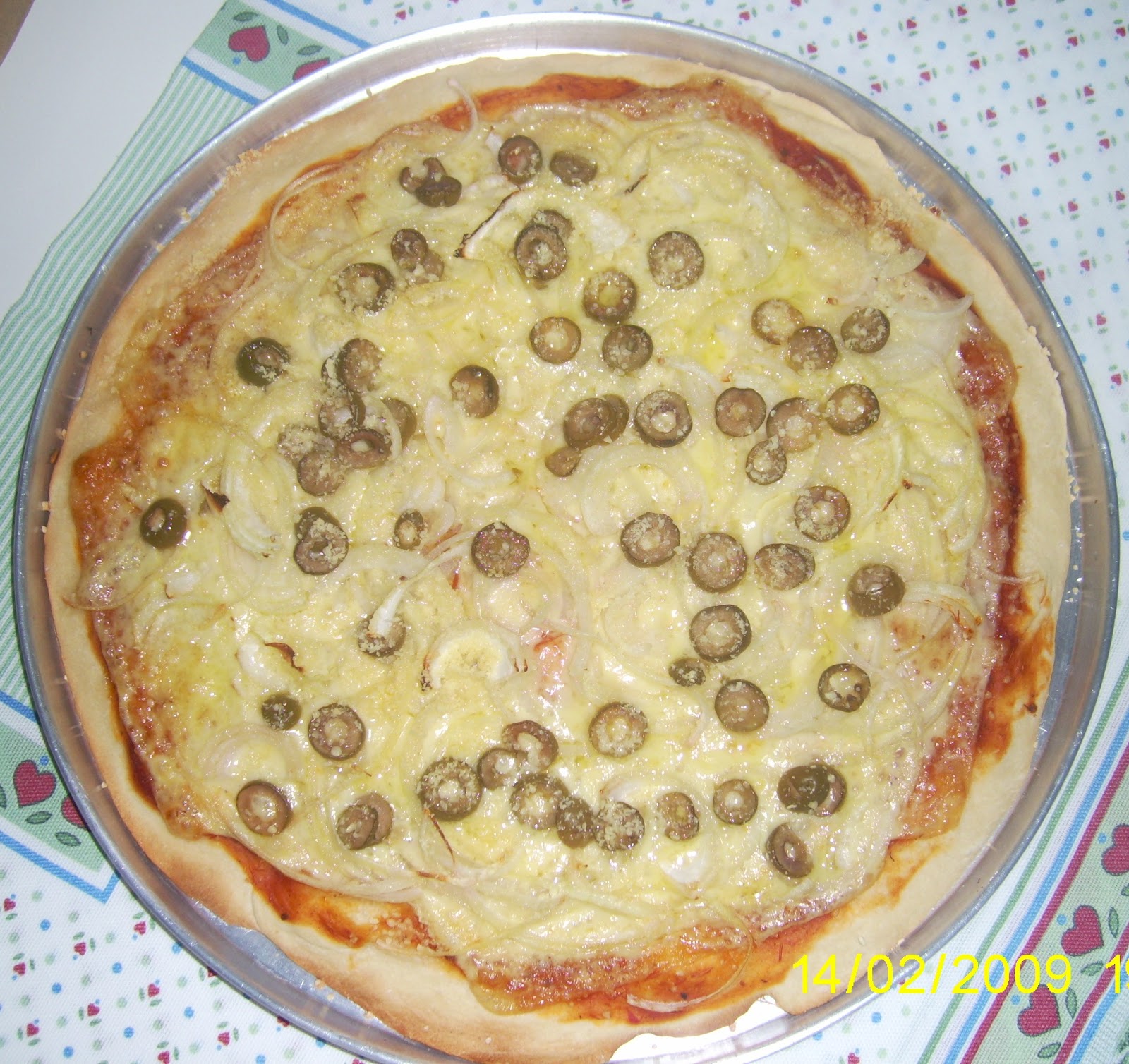 Receitas da AnaLú: Pizza Portuguesa