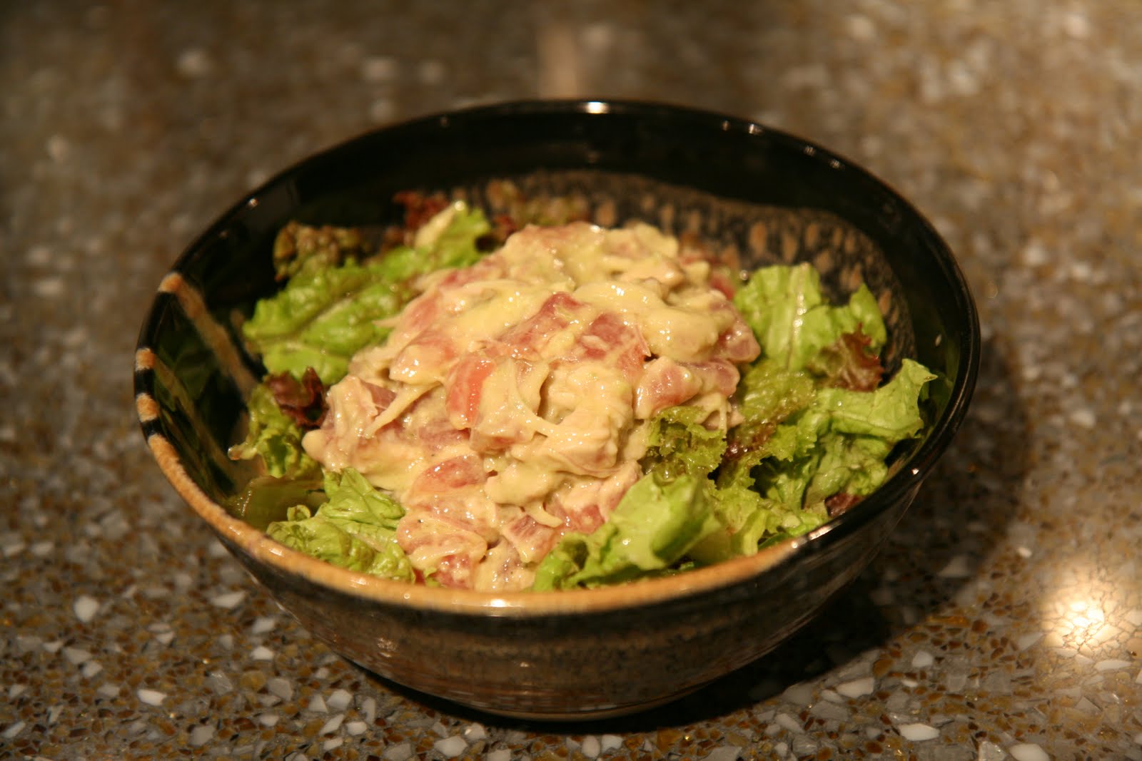 De Alberto Su Tacu Tacu: Ensalada de Atun (Tuna Salad)