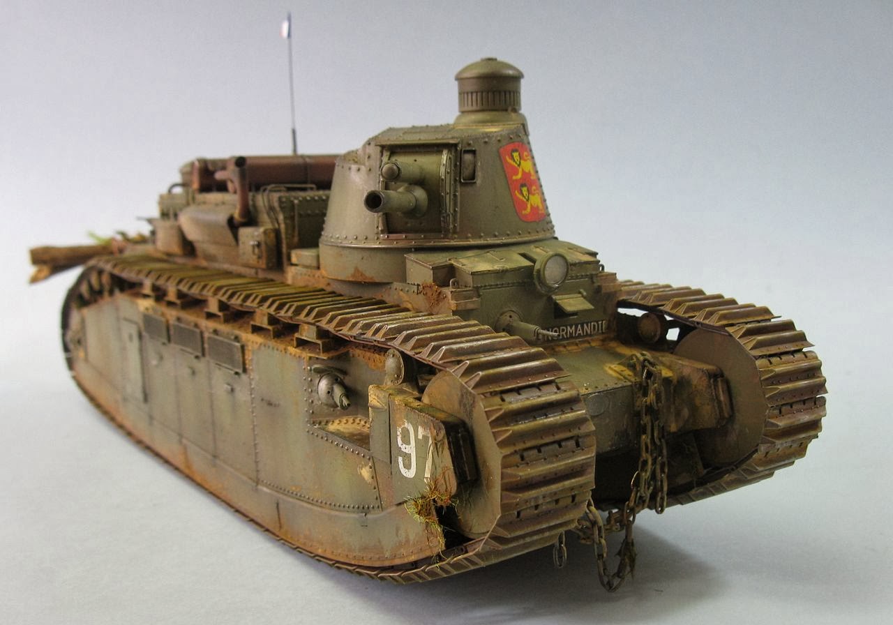Panzerserra Bunker- Military Scale Models in 1/35 scale: Char FCM 2C ...