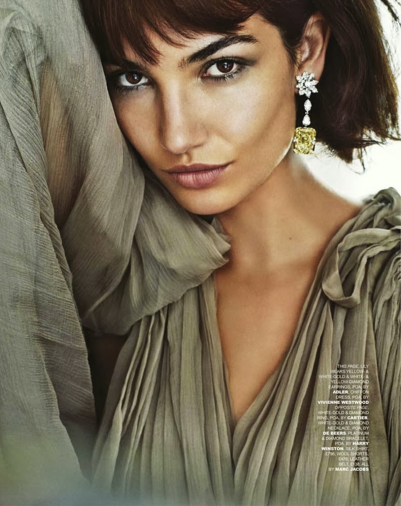Lily Aldridge by Marc Hom Magazine Photoshoot For Tatler UK Magazine ...