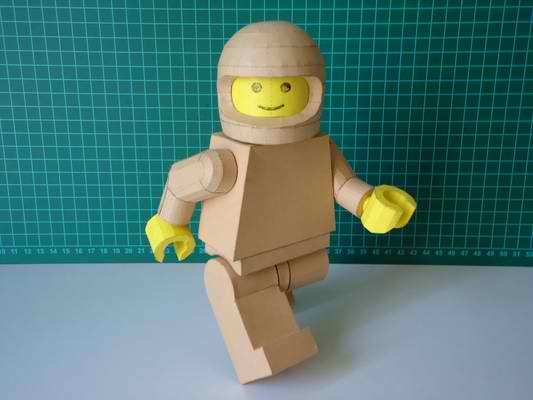 Lego Man Papercraft | Papercraft Paradise | PaperCrafts | Paper Models ...