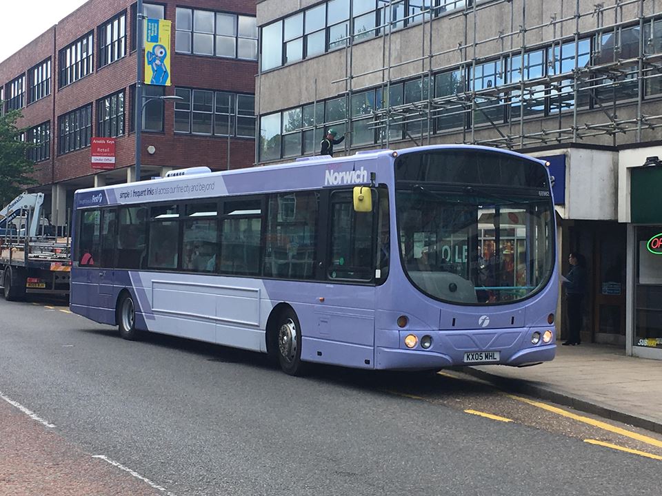East Norfolk (and East Suffolk!) Bus Blog: The Bus Of Many Colours