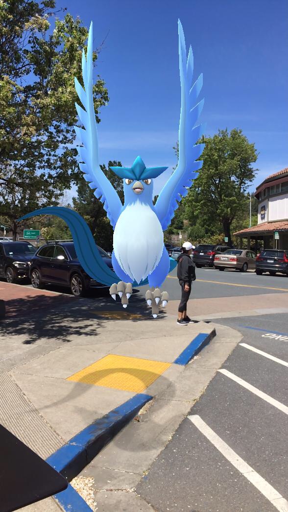 Legendary Pokemon from Kanto Region