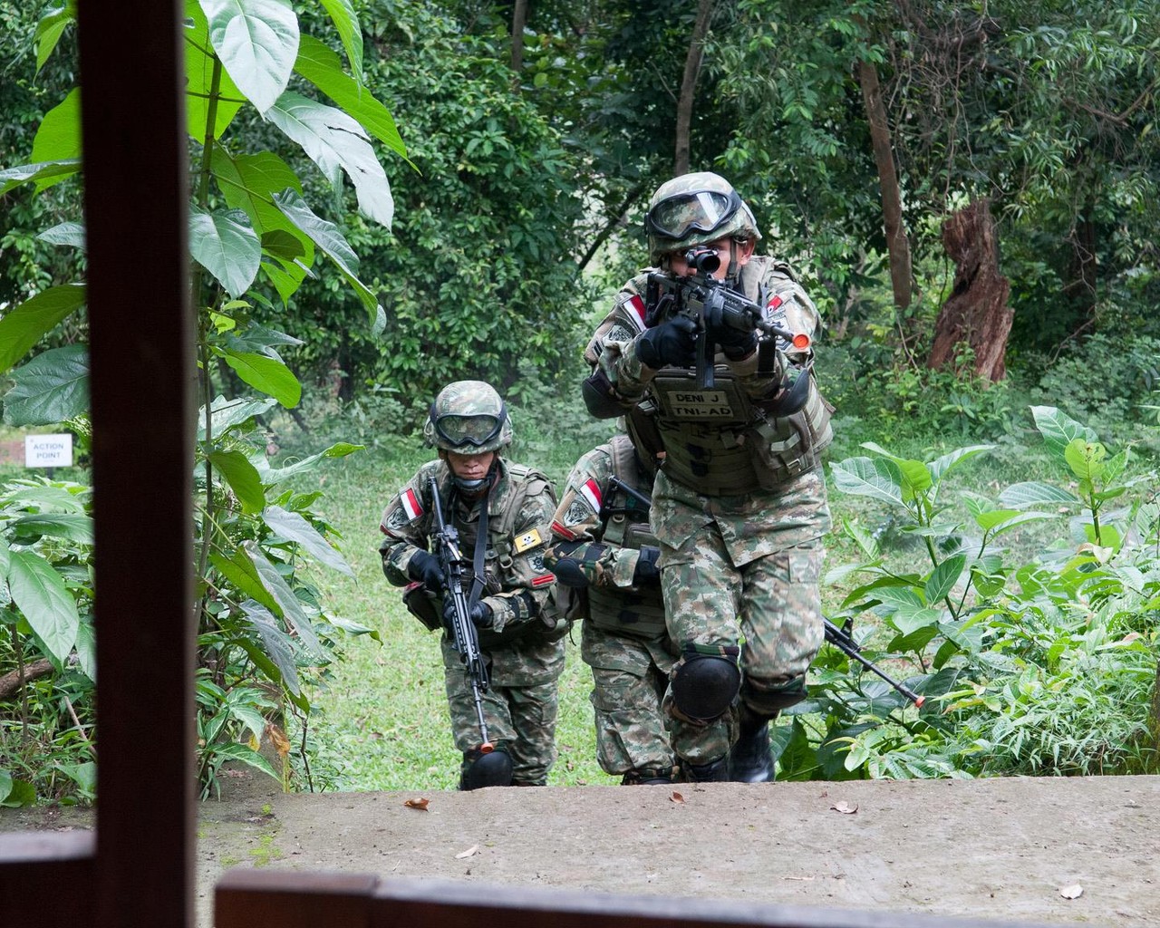 Garuda Militer: [Foto] Exercise Garuda Shield 2013