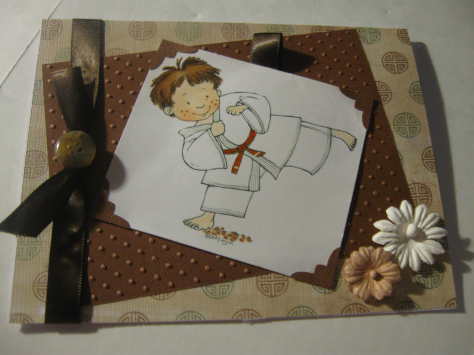 Welcome to my blog: Karate Card