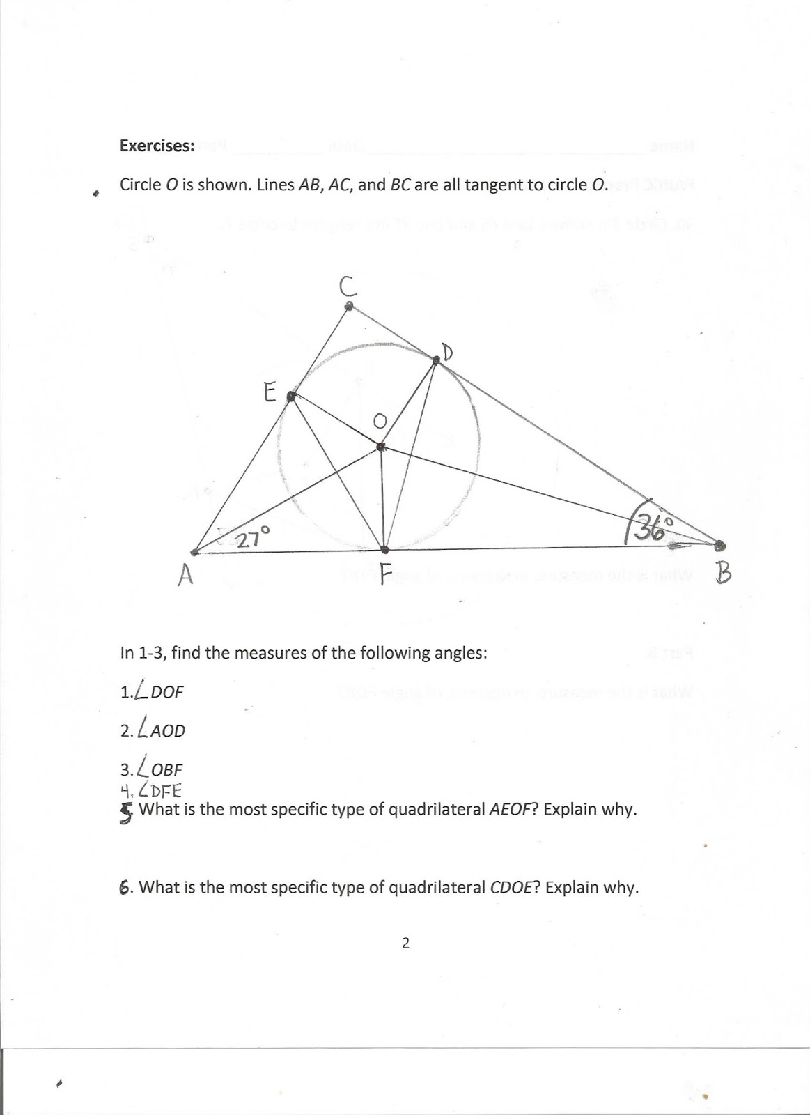 Geometry, Common Core Style: PARCC Practice Test Question 30 (Day 173)