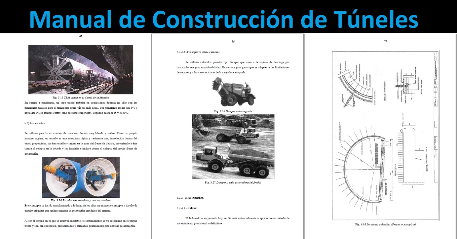Manual de Construcción de Túneles