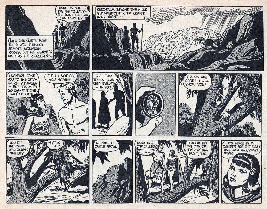 BLIMEY! The Blog of British Comics: A rarity; a Garth comic from 1946