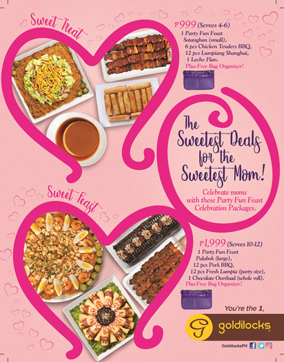 Lemon GreenTea: Treat mom on her special day with Goldilocks Sweet ...