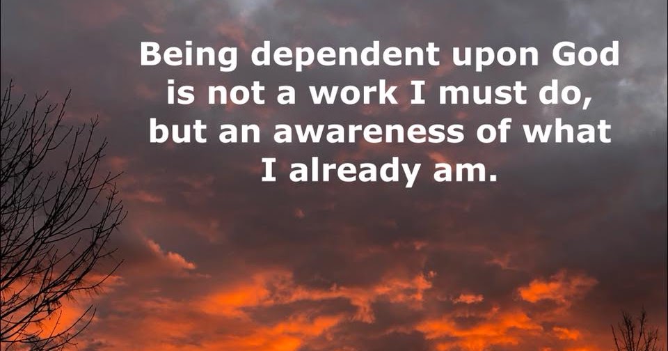 Ralph Harris: Dependence Upon God