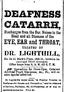 Civil War Medicine (and Writing): 1864 Letter from "Eye, Ear, and ...
