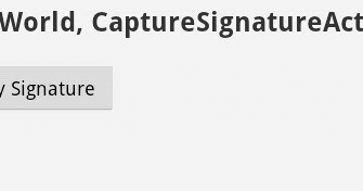 Programmers Sample Guide: Android capture signature using Canvas and save in png format