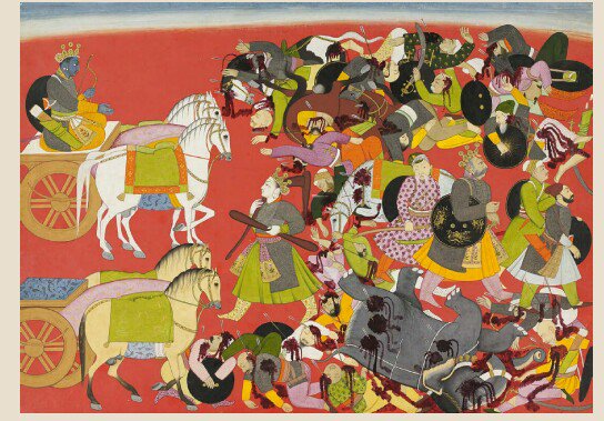 Atelier of india: Fattu and His large Guler Basohli Bhagavata purana