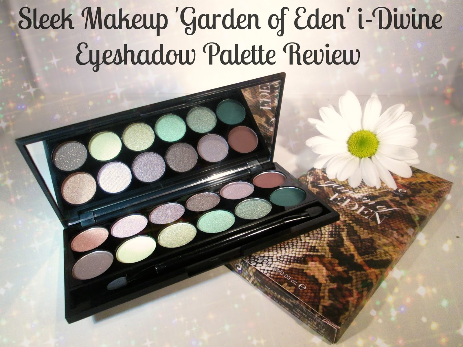 Sleek Makeup 'Garden of Eden' i-Divine Eyeshadow Palette | Review