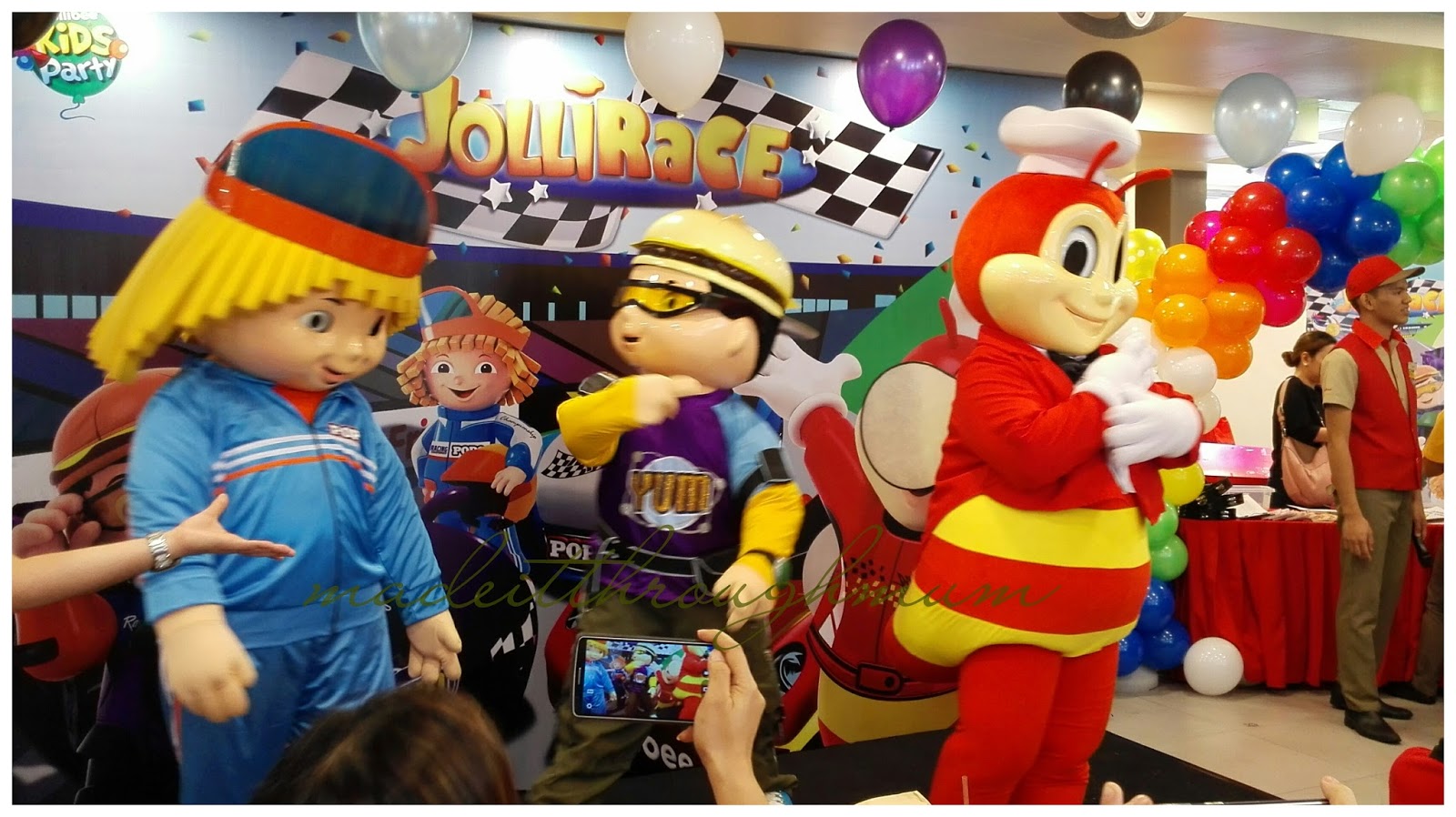 Made It Through Mum: #JolliRace : Jollibee birthday Party Newest Theme