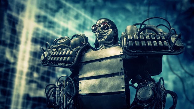 Scarecrows Area: Teaser "The Killer robots! Crash and burn"