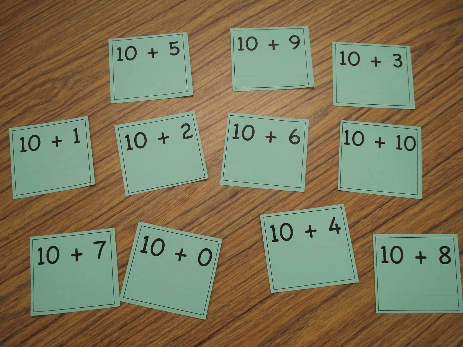 Forever in First: Ten Frame Teen Practice (freebie)