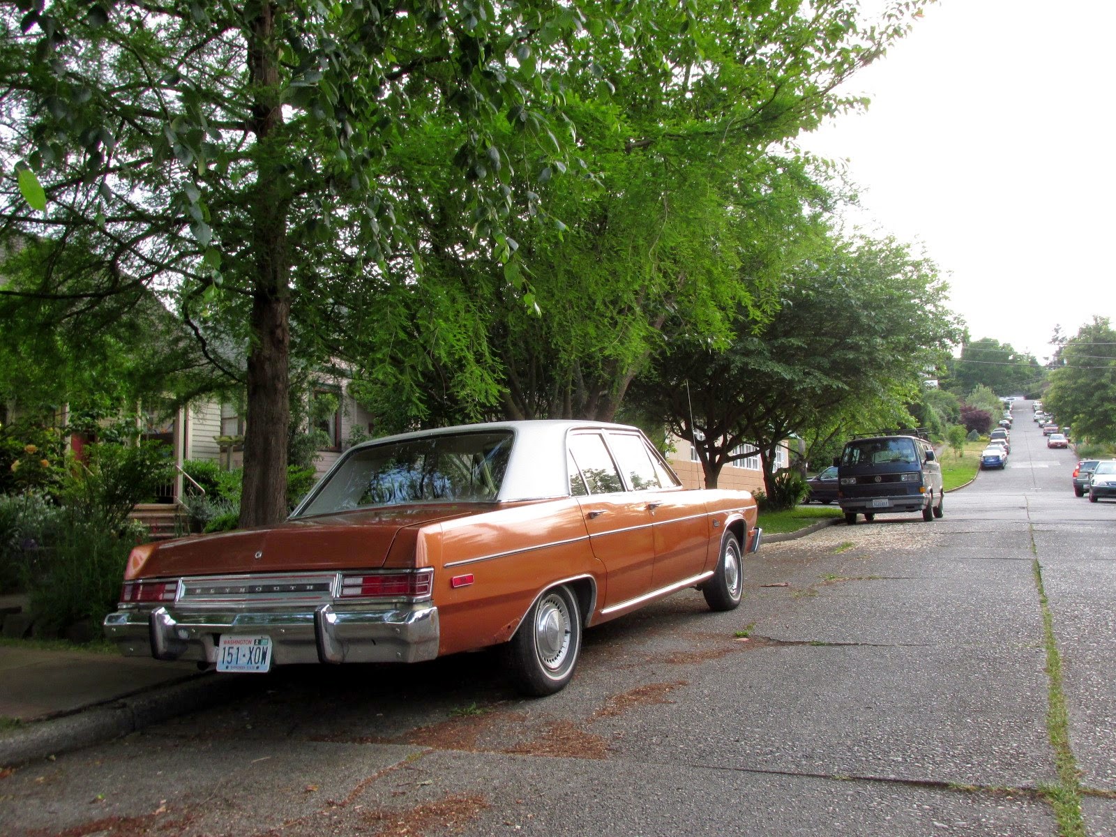 Seattle's Classics: 1973 Plymouth Valiant Sedan