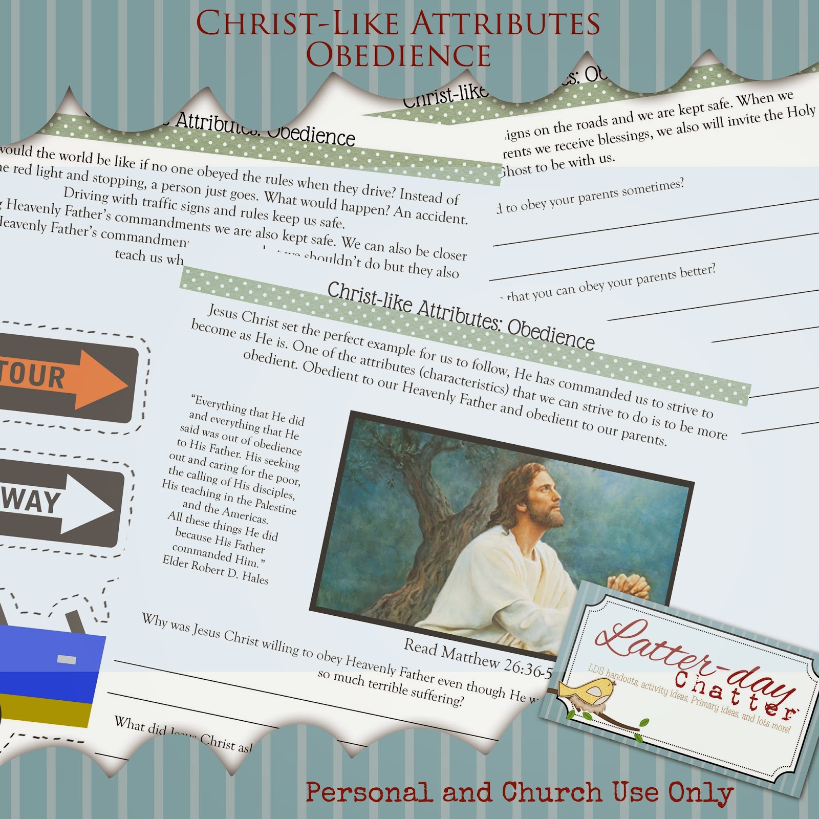 Latter-day Chatter: Christ-like Attributes: Obedience