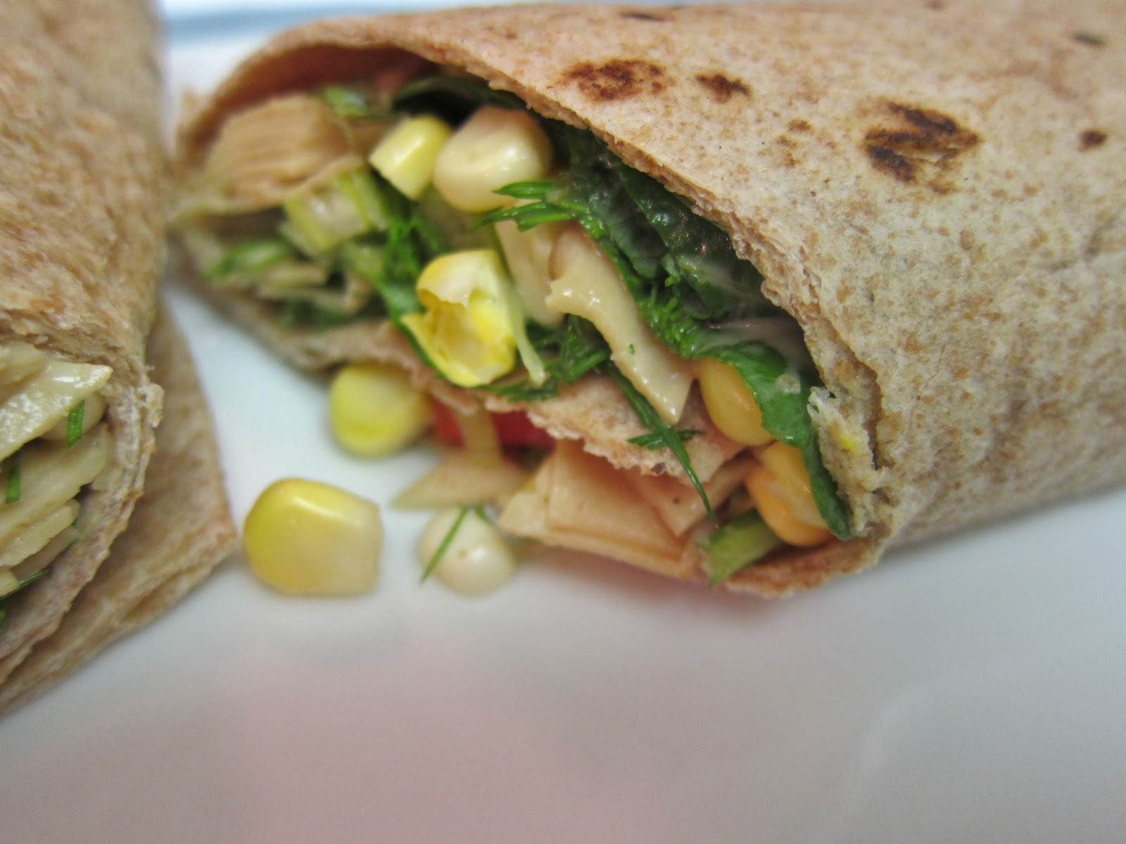 The Vegan Chronicle: Tofurky-Vegetable Wraps