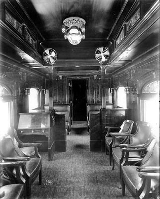 Just A Car Guy: Interiors of the rare luxury Pullman Palace, Parlor ...