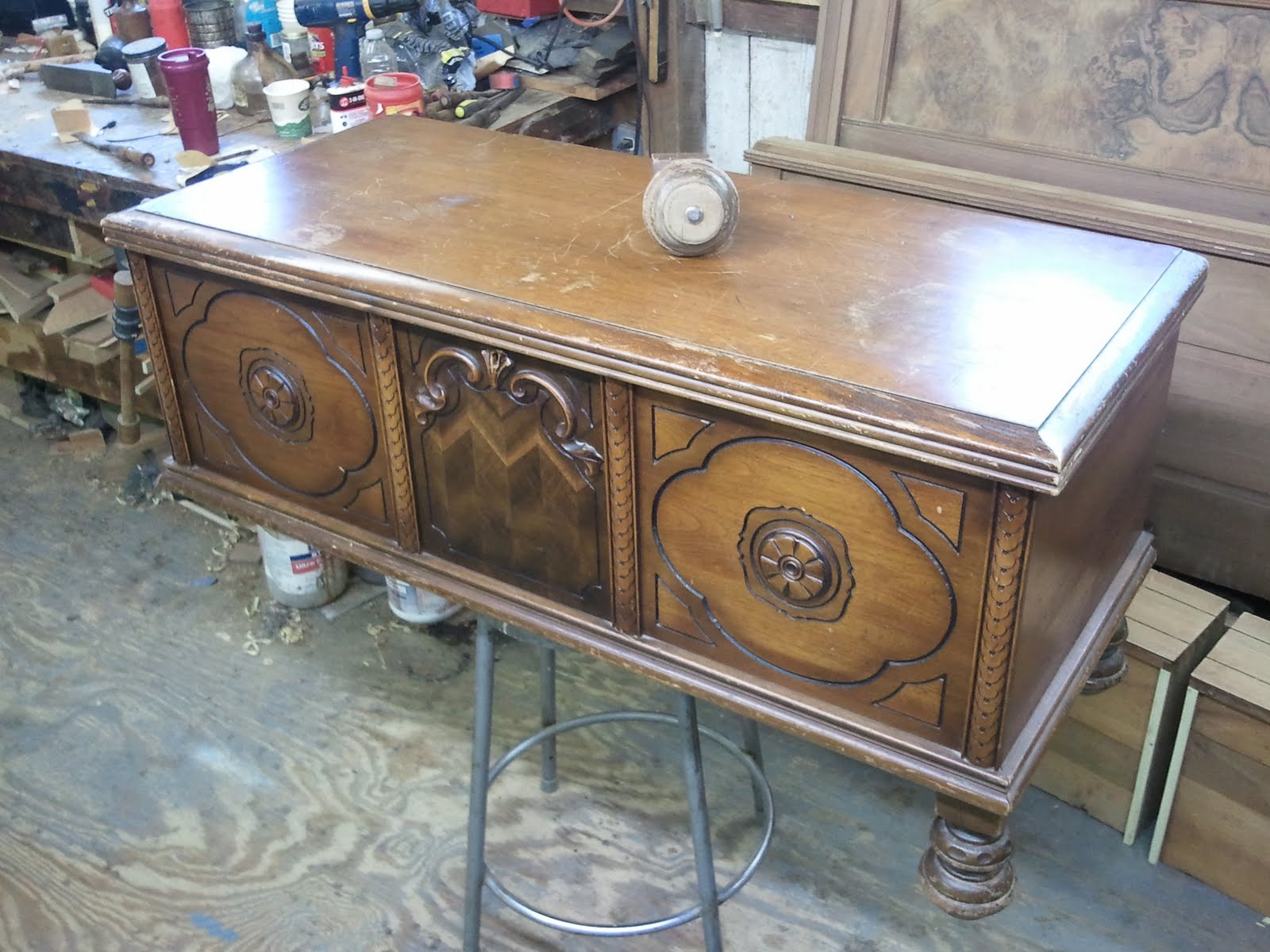 John Mark Power, Antiques Conservator: Ed Roos Cedar Blanket Chest ...