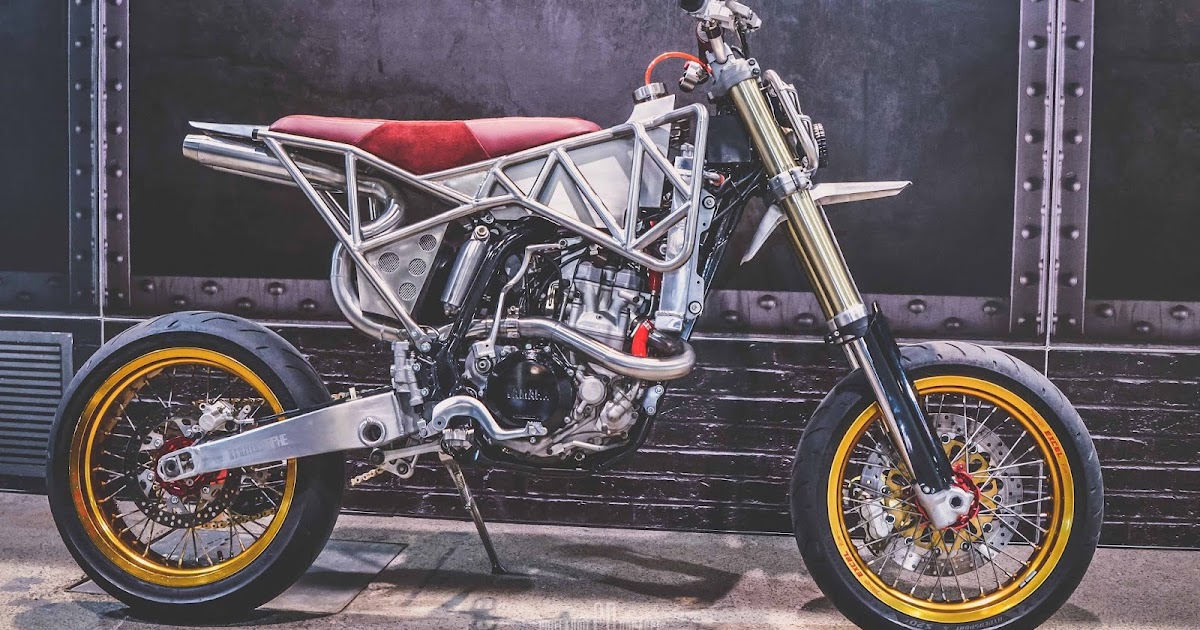 Le Motographe / WR450F Skeleton V2 - RocketGarage - Cafe Racer Magazine