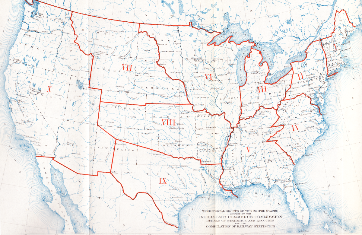 Interstate Commerce Map