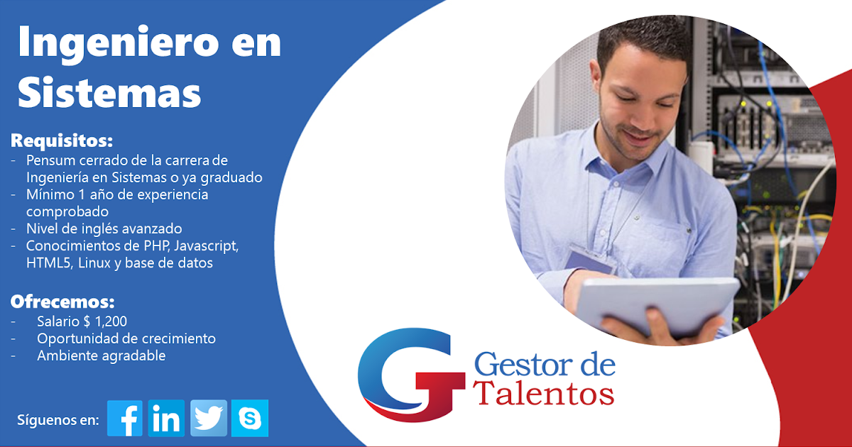 Guate Empleos IT: Ingeniero en Sistemas