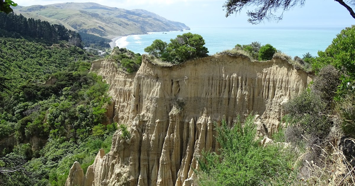 over the hill: Cathedral Cliffs and Gore Bay