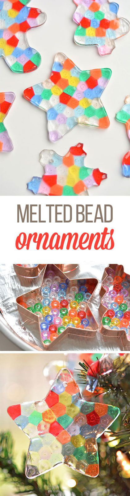 EASY MADE Melted Bead Ornaments craft - Day Diy