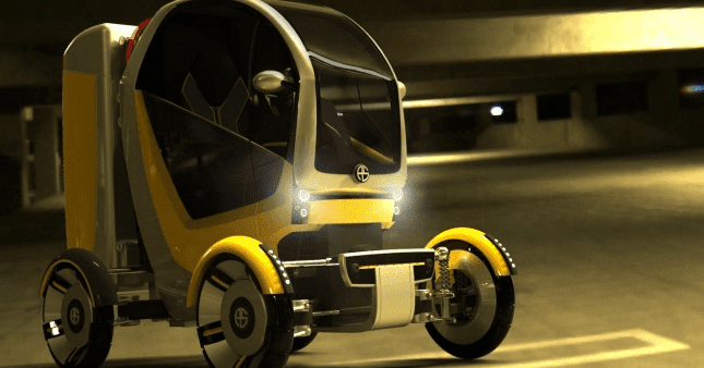 CarGo : Konsep unik mobil single seater untuk pengiriman dalam kota - OMBRO