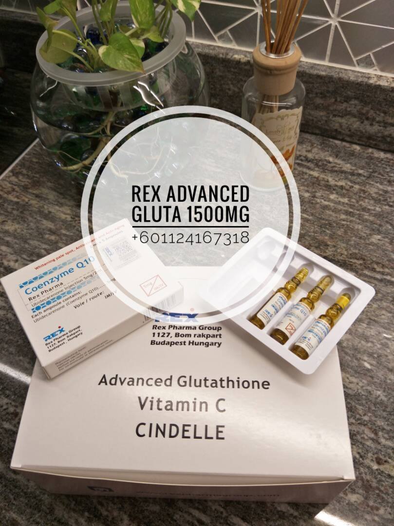 CAREANDFLARE_BEAUTYSHOPPE: PRODUK~ REX PHARMA ADVANCE WHITENING 1500MG