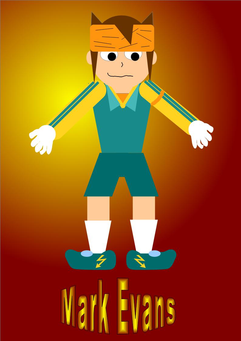 DRAWwithDRAW: Mark Evans - Inazuma Eleven