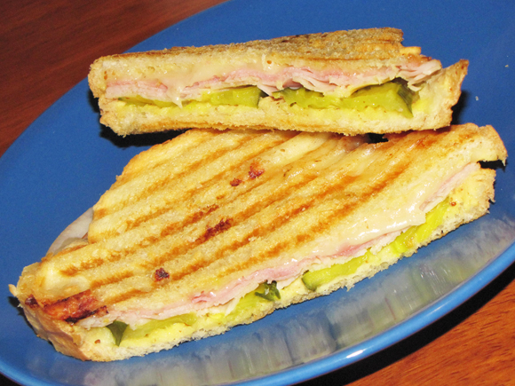 Pinch of Lime: Grown-Up Grilled Cheese: Cuban Style