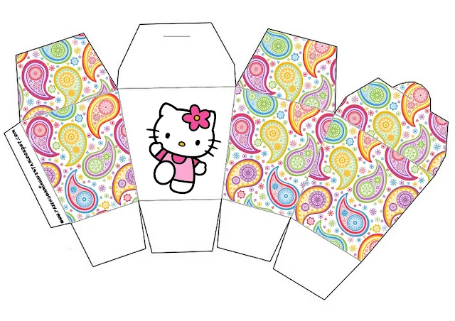 Hello Kitty Party: Free Printable Boxes. - Oh My Fiesta! in english