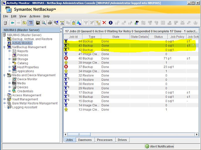 Remote Infrastructure Management: MS SQL SERVER Backup and Recovery using NetBackup