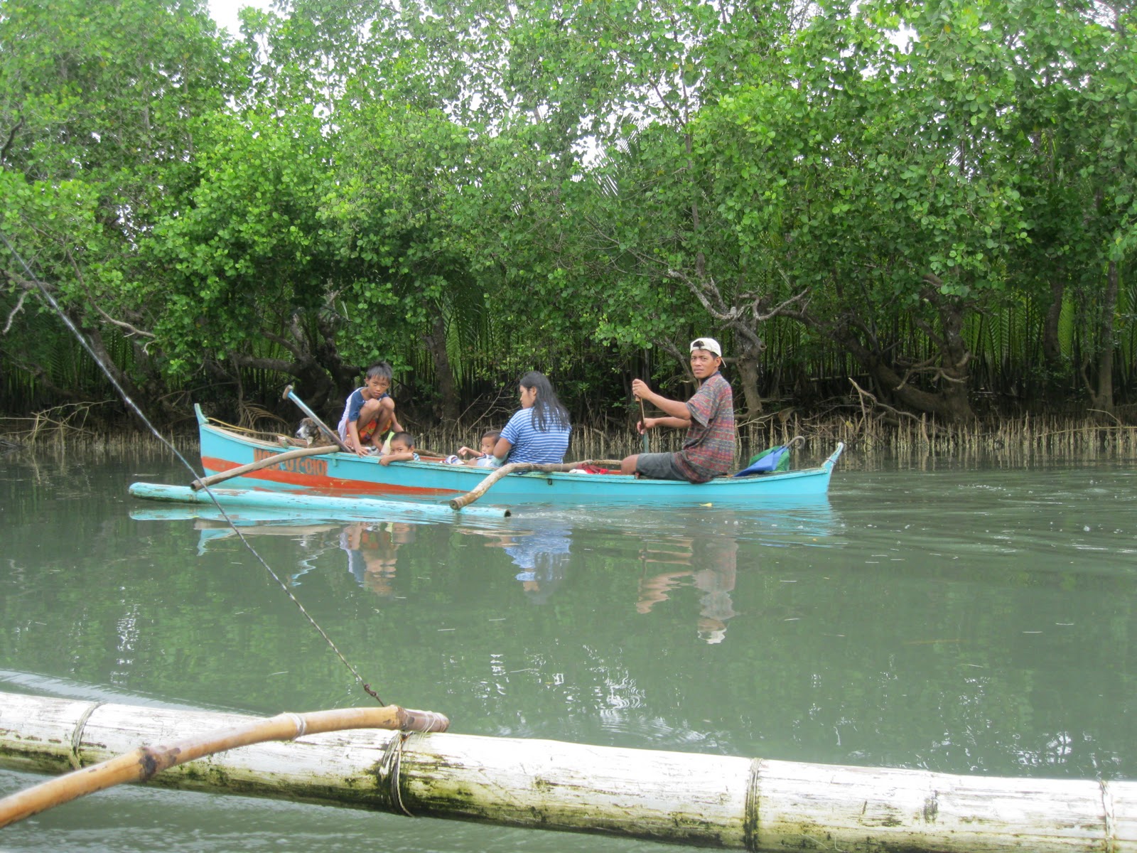 Black Swamp Cornucopia: A bangka (outrigger canoe) trip in Mindanao ...