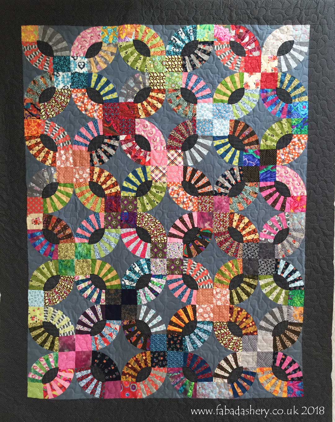 Fabadashery Longarm Quilting: Pickle Dish Quilt by Sherry