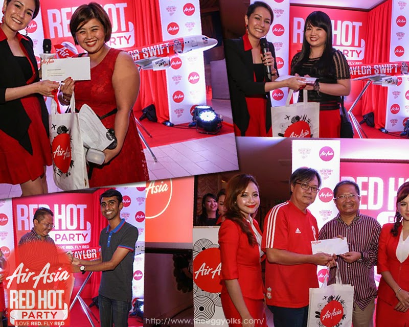 THEEGGYOLKS 蛋黃打点滴: Airasia Red Hot Party - Taylor Swift